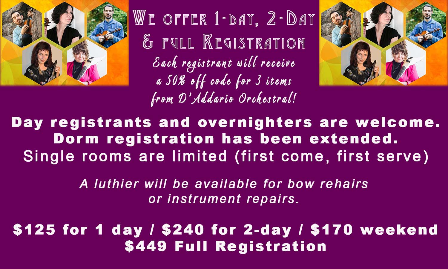 Adult Registration* - Strings WIthout Boundaries